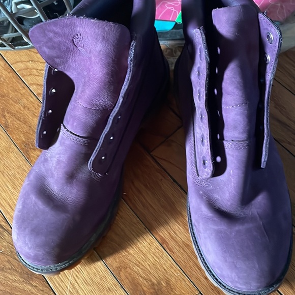 Timberland | Shoes | Purple Tim Boots | Poshmark